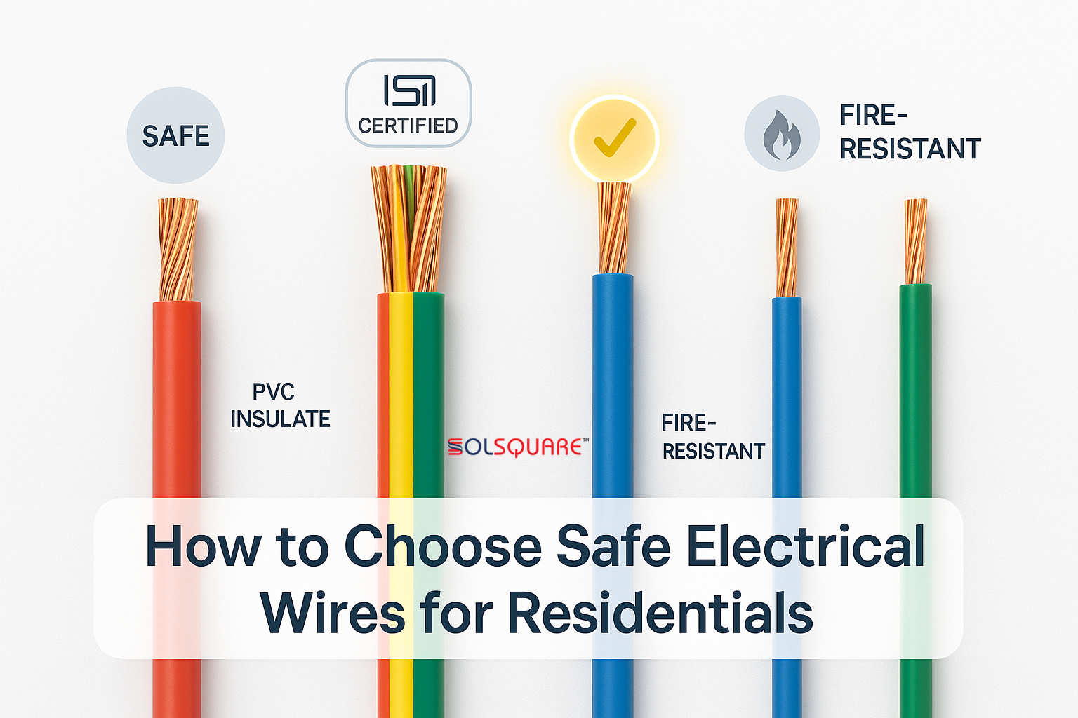 How to Choose Safe Electrical Wires for Residential Use | Solsquare